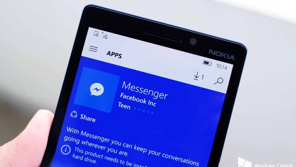 Facebook Messenger si aggiorna su Windows 10 Mobile Facebook Messenger si aggiorna su Windows 10 Mobile